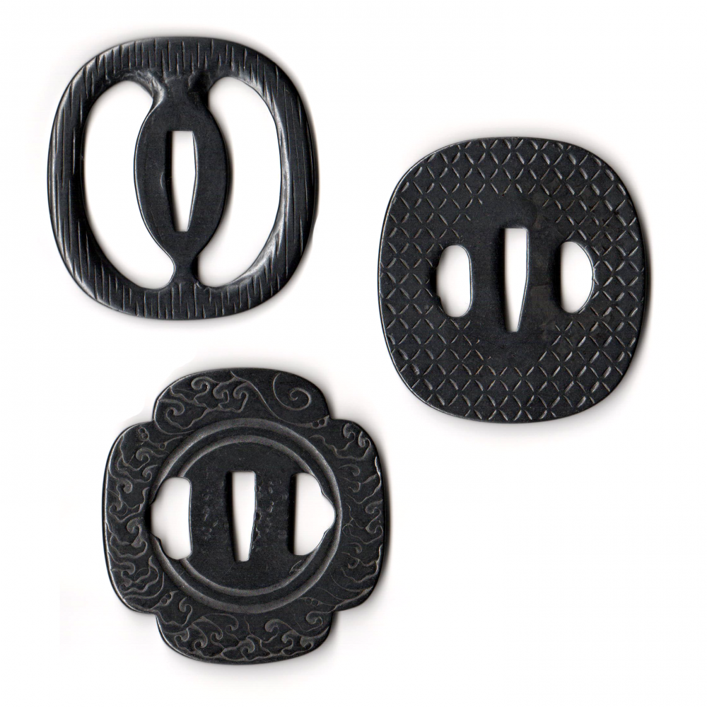Steel Tsuba available in three different models